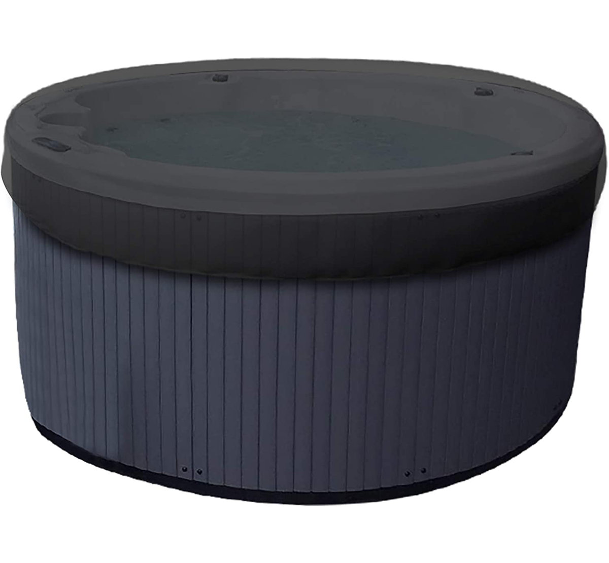 Covers & All High Density Multipurpose Outdoor Round Hot Tub Cover, UV ...