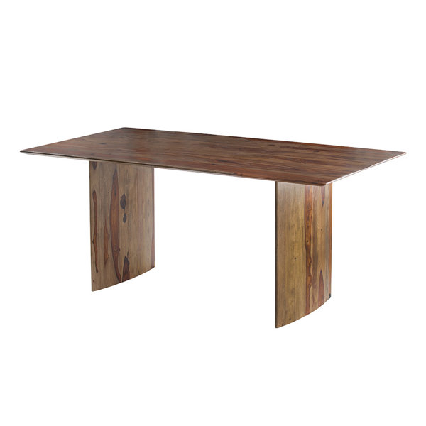 Loon Peak® Geneane Solid Wood Dining Table - Wayfair Canada