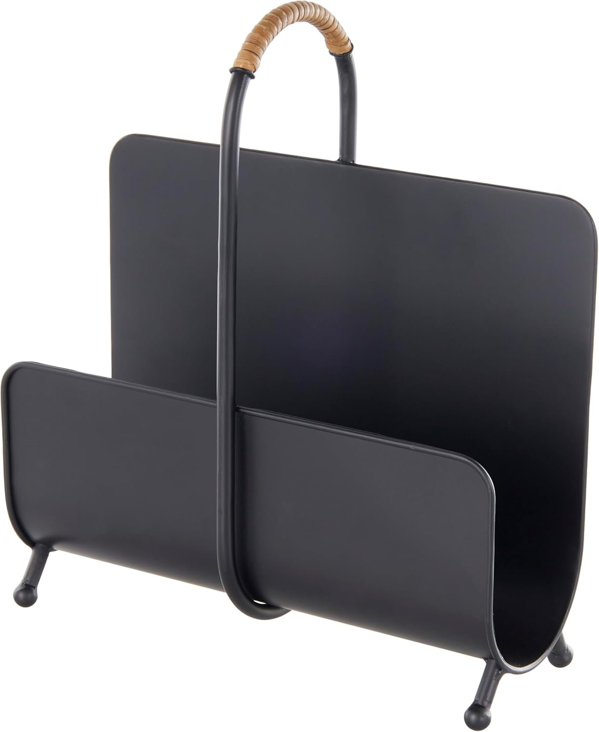 Ivy Bronx Deco 79 Metal Decorative Magazine Holder Modern Magazine Rack ...