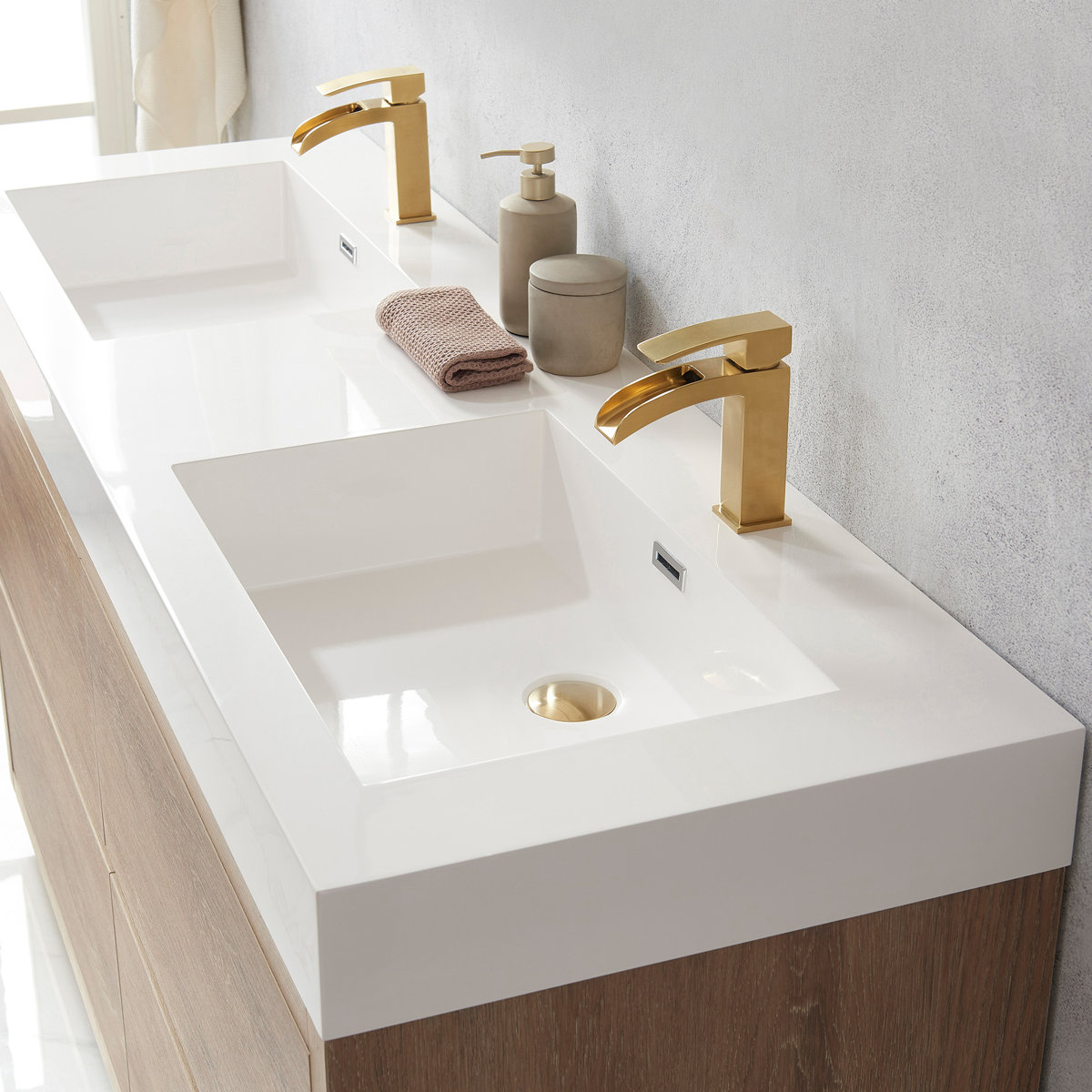 AllModern 59.8" Double Bathroom Vanity Set & Reviews | AllModern