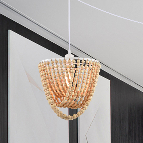 Dakota Fields Gillian 1 - Light Bowl Drum Pendant | Wayfair