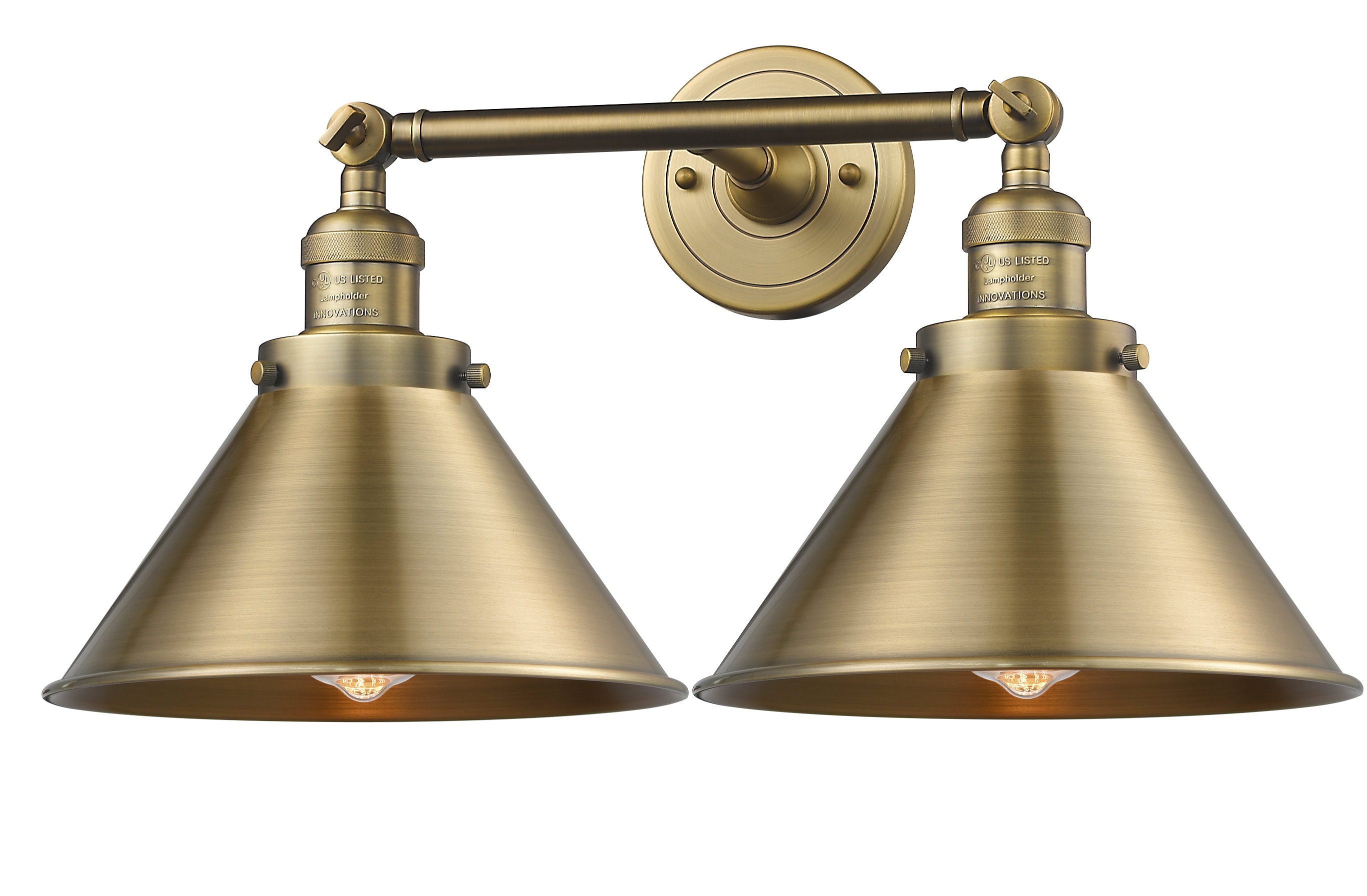 Laurel Foundry Modern Farmhouse Reppert 2 - Light Dimmable Vanity Light ...