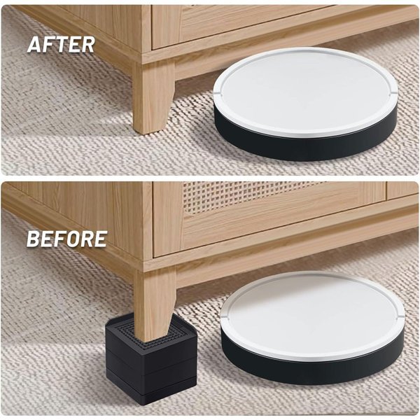 MAXAYA Heavy Duty Furniture Risers Elevator For Sofa ... | Wayfair