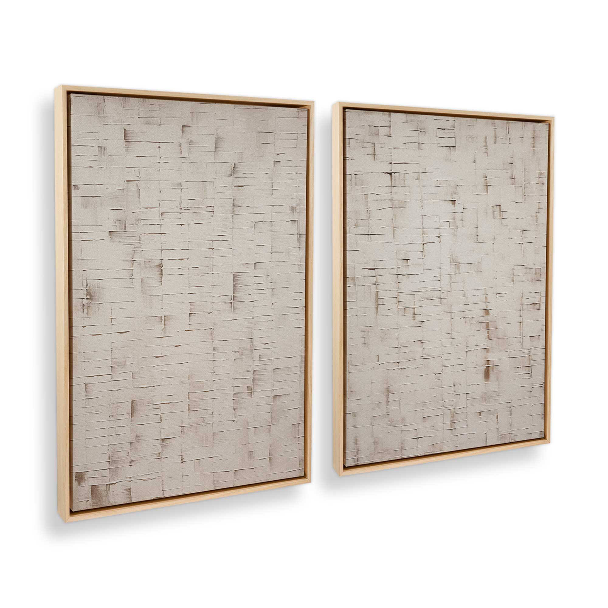 Wrought Studio Tranquil Layers Set of 2 Canvas Prints in a Frame - Wayfair Canada