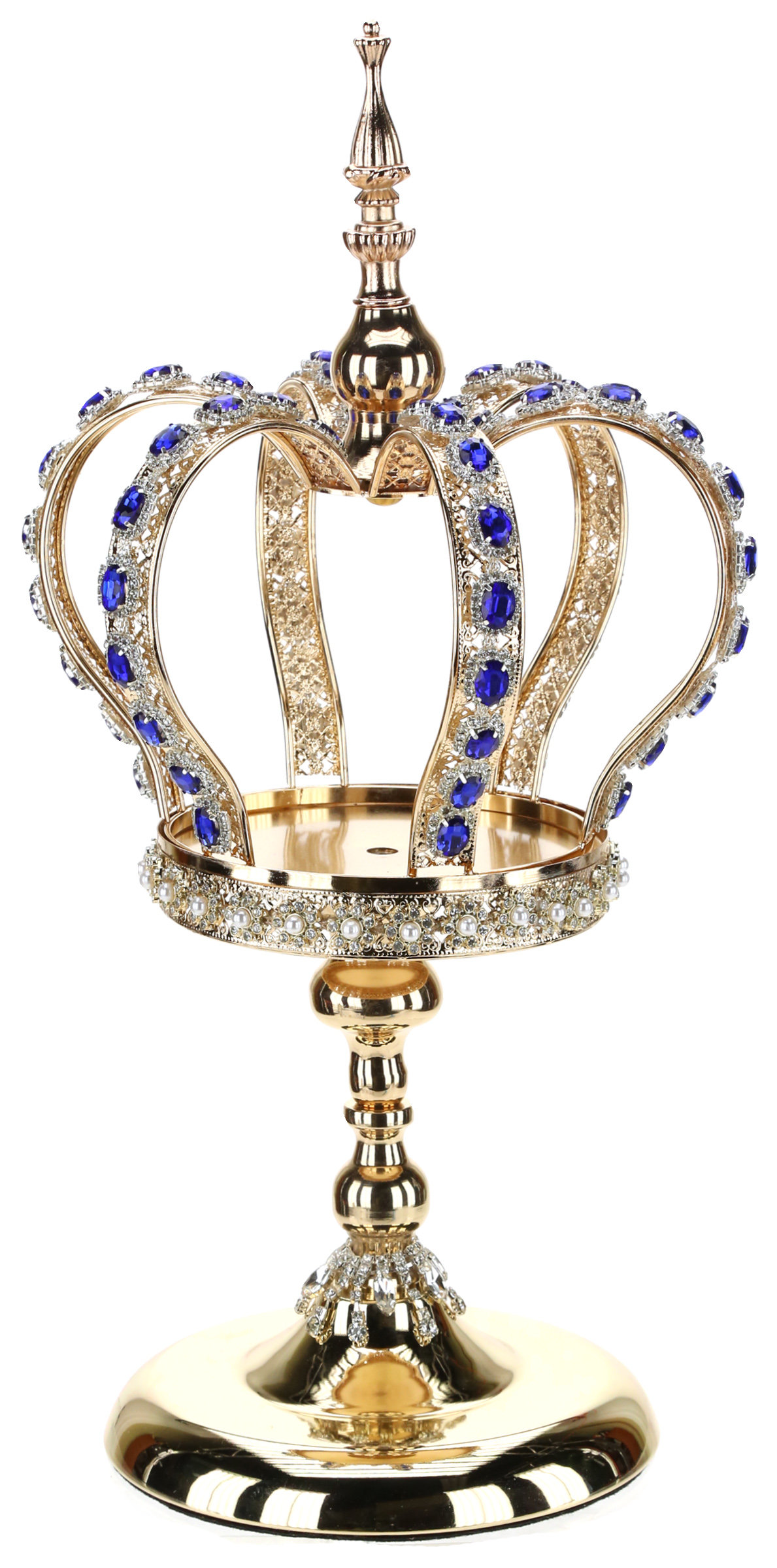 Mark Roberts Jeweled Royal Crown Pedestal - 18 Inches | Perigold