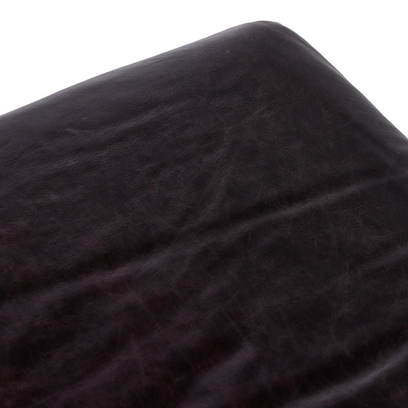 Trent Austin Design® Moua Genuine Leather Upholstered Bench | Wayfair