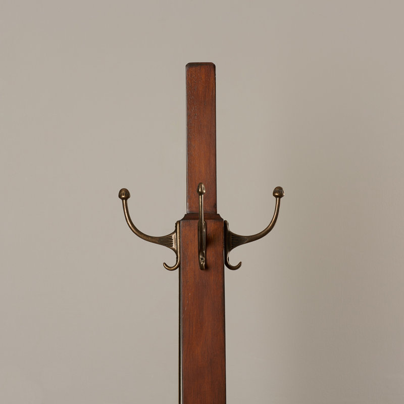 Lark Manor Anaja Solid Wood Coat Rack & Reviews | Wayfair
