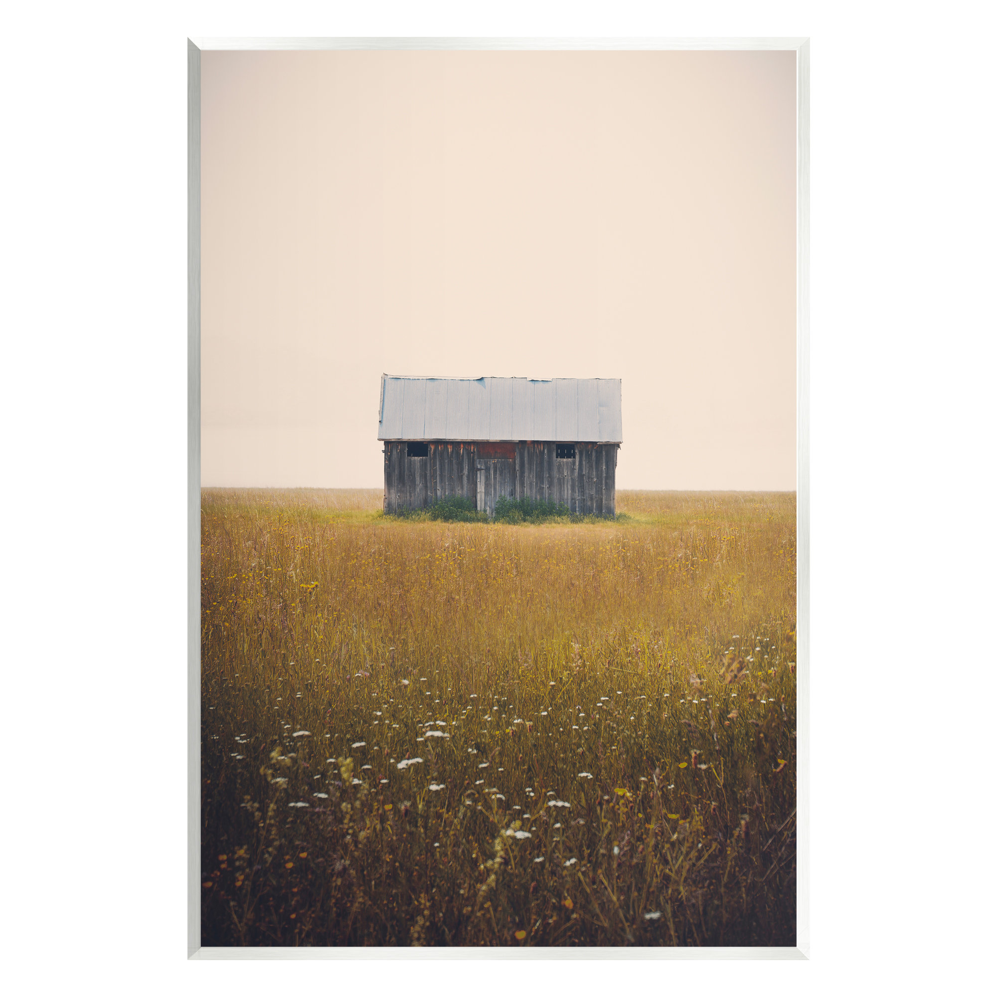 Stupell Industries Rural Countryside Shack Canvas Wall Art Design by ...