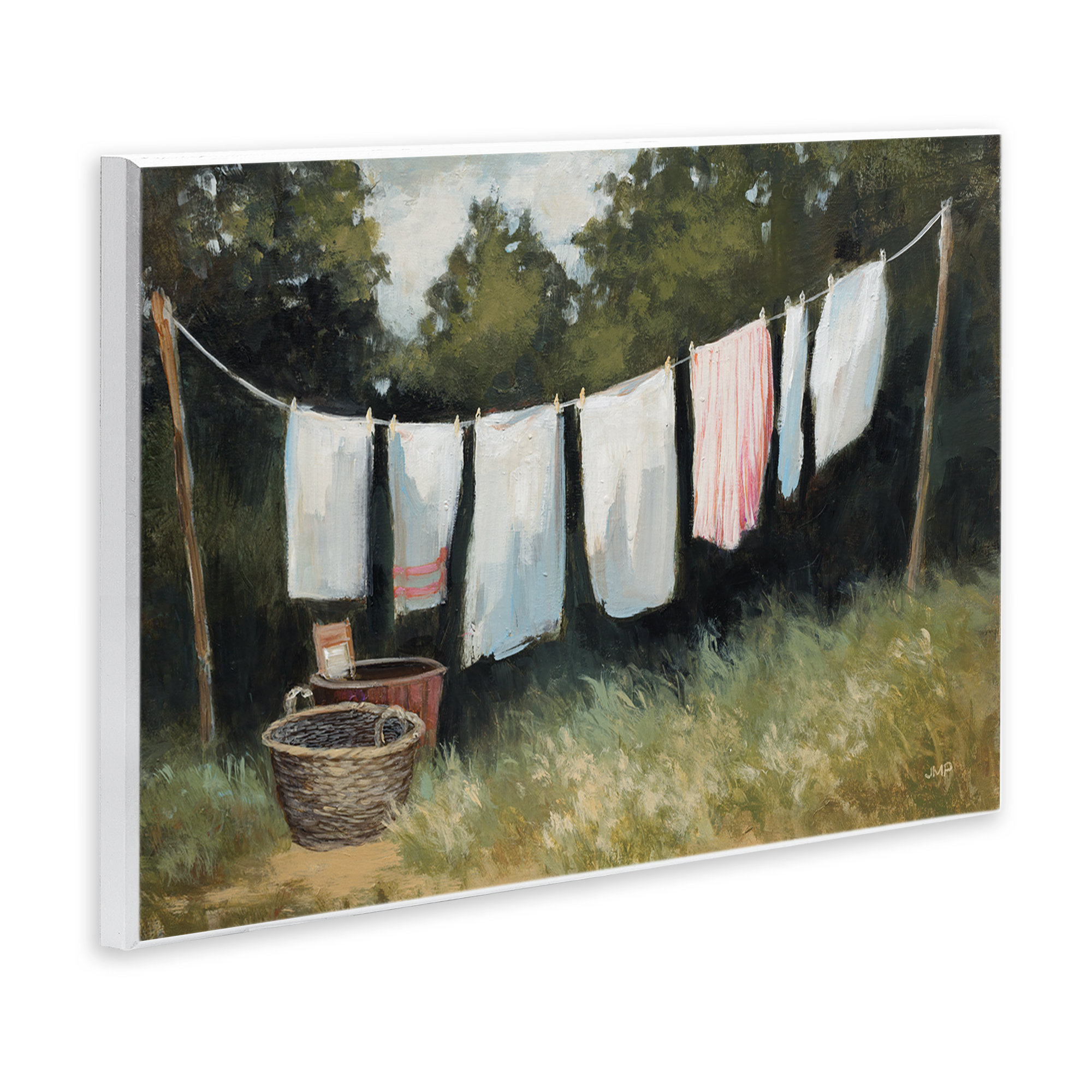 Ophelia & Co. Laundry Out To Dry Wall Plaque Art by Julia Purinton ...