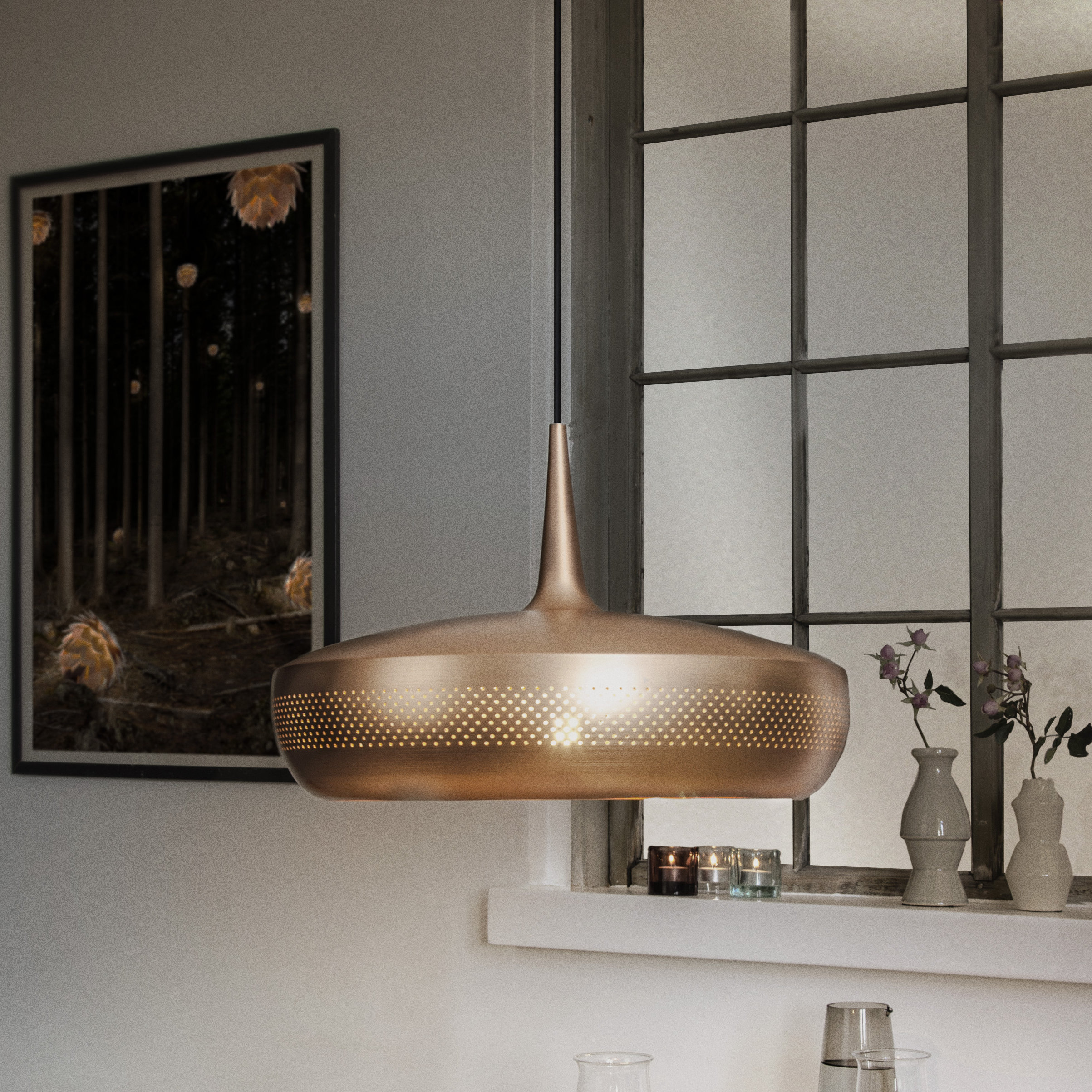 Wrought Studio™ Mankato 1-Light Dome Pendant & Reviews | Wayfair