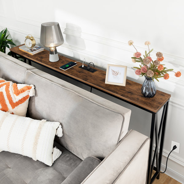 17 Stories Marushka Console Table with Power Outlet & Reviews | Wayfair