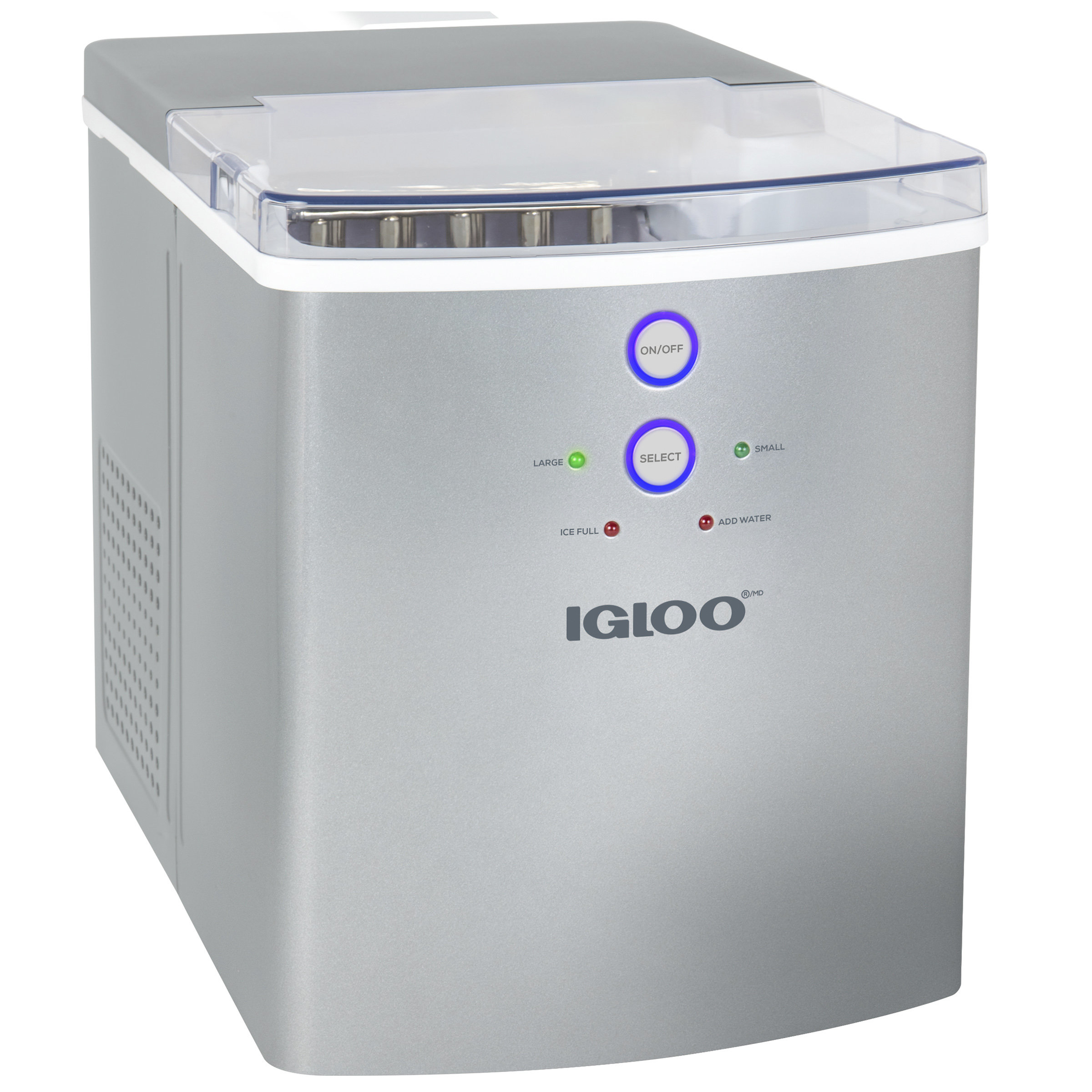 Igloo Premium Countertop Ice Maker Machine, 33 lbs. in 24 hrs. with Ice ...