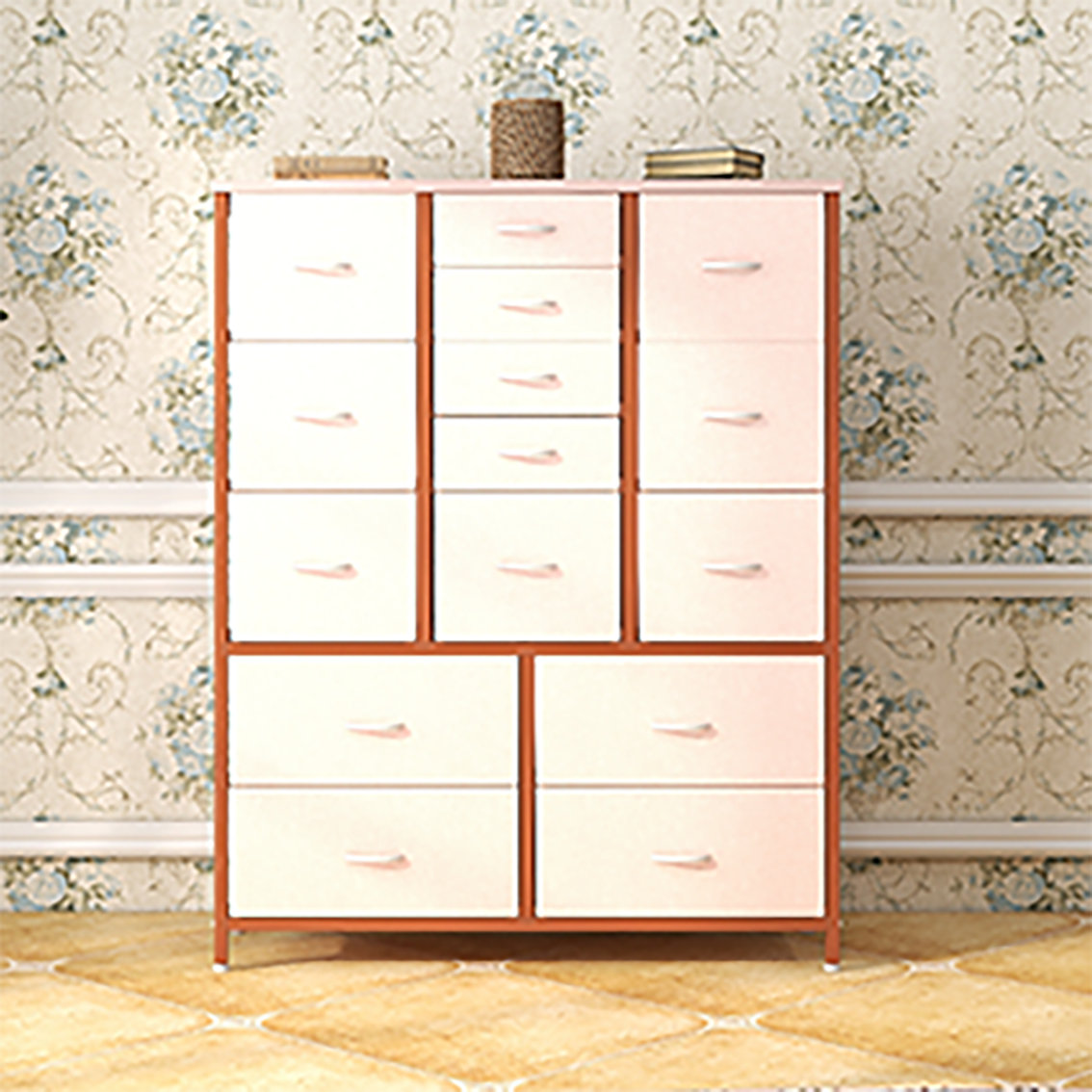 Latitude Run® 15 Fabric Drawer Storage Rack | Wayfair