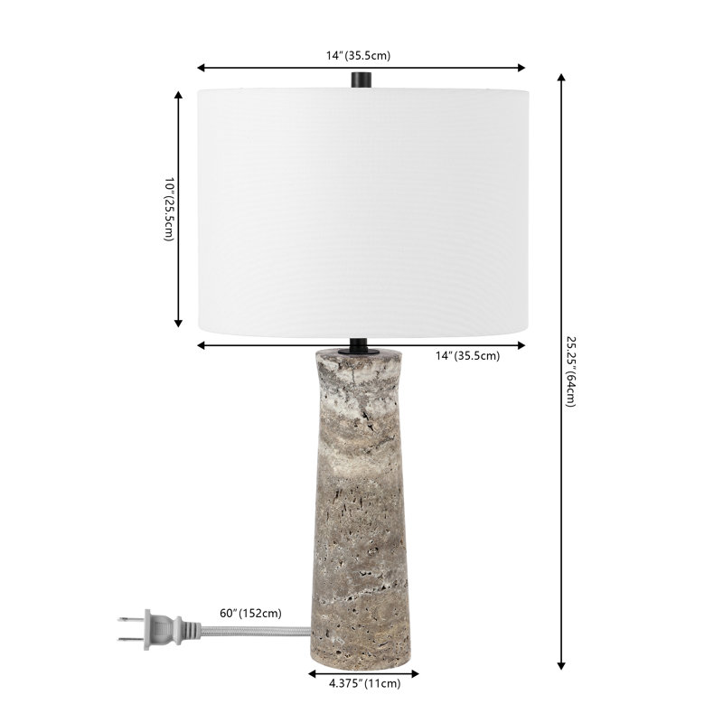 AllModern Murano Stone Table Lamp & Reviews | Wayfair