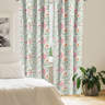 Ambesonne Garden Floral Semi-Sheer Rod Pocket Sliding Panel & Reviews ...