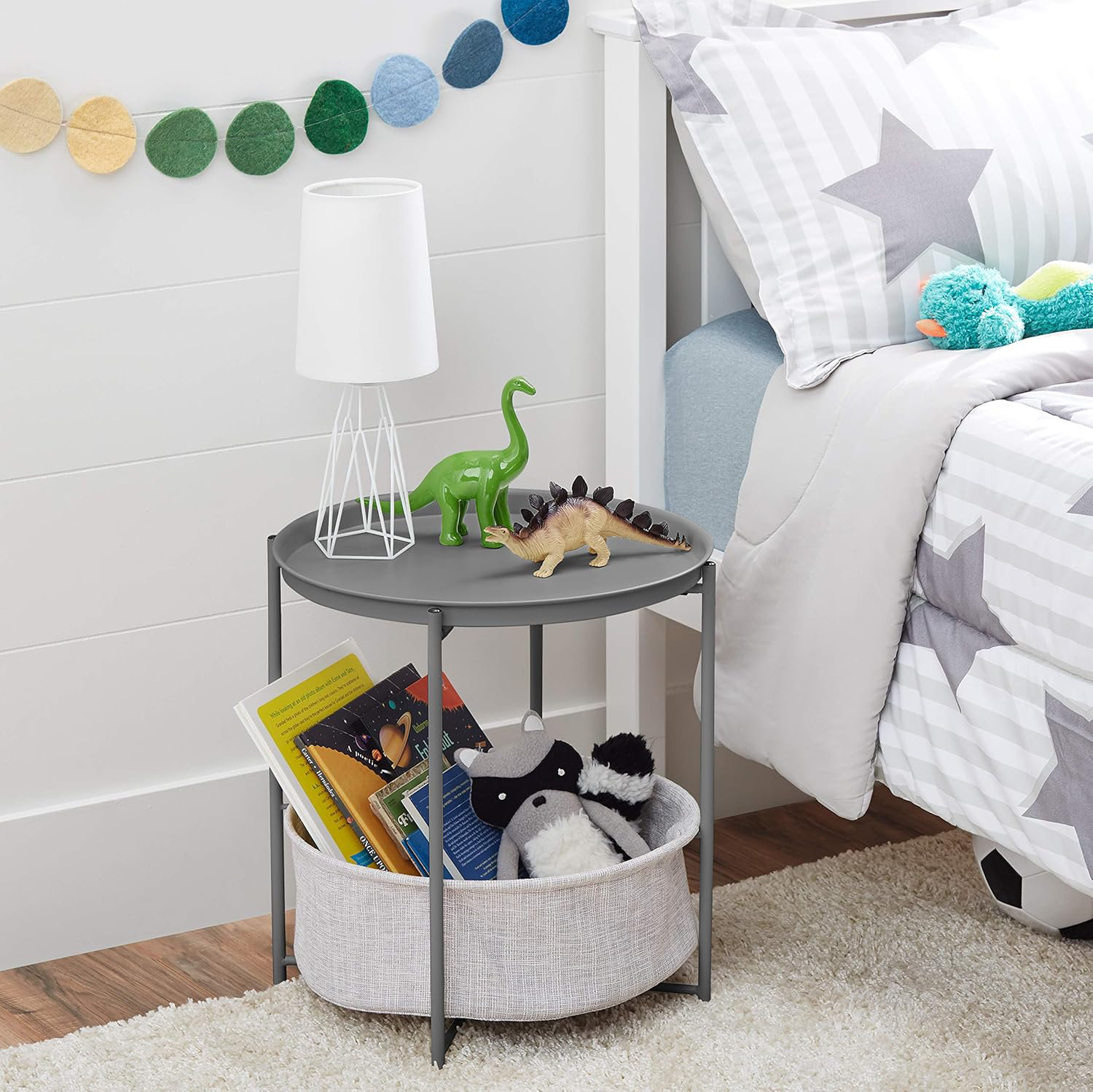 17 Stories Black 3-Shelf Display Storage Accent Table - Wayfair Canada
