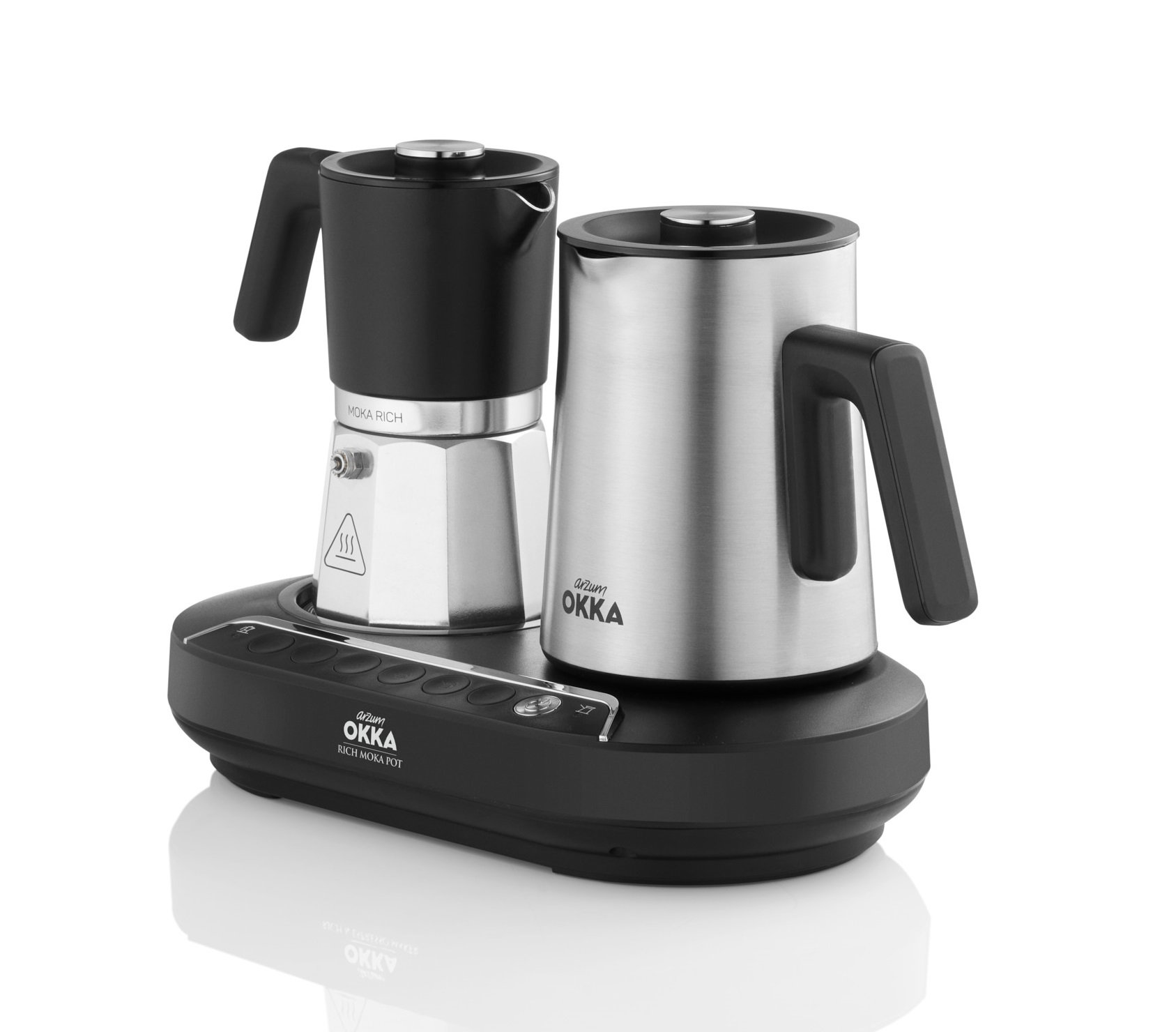 Arzum Okka Rich Moka Pot Turkish Coffee And Moka Maker, Velvetiser ...