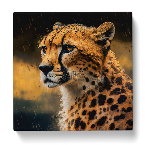 Fairmont Park Cheetah Post-Impressionism No.1 - Print | Wayfair.co.uk