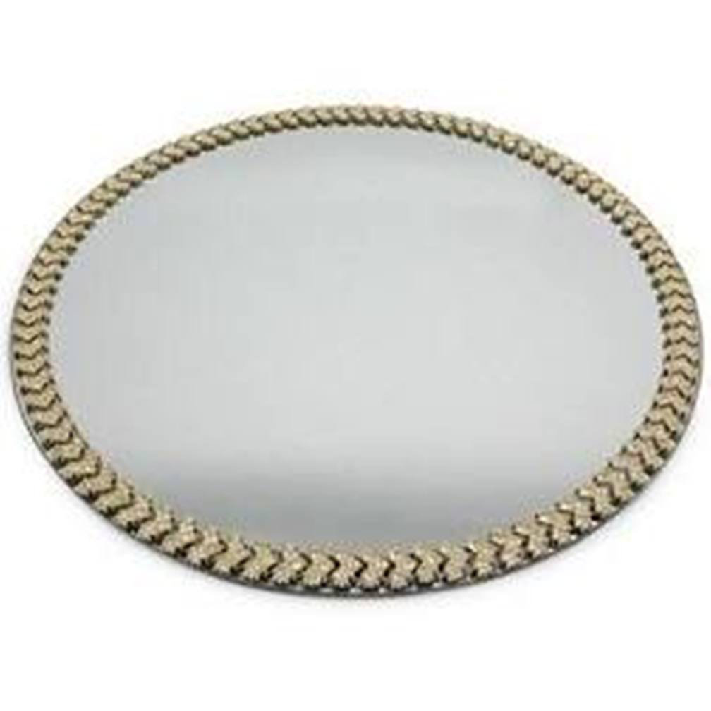House Of Hampton® Eb Round Glass Tray | Wayfair