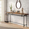 17 Stories Industrial 70.9" Console Table, Narrow Long Entryway Table ...