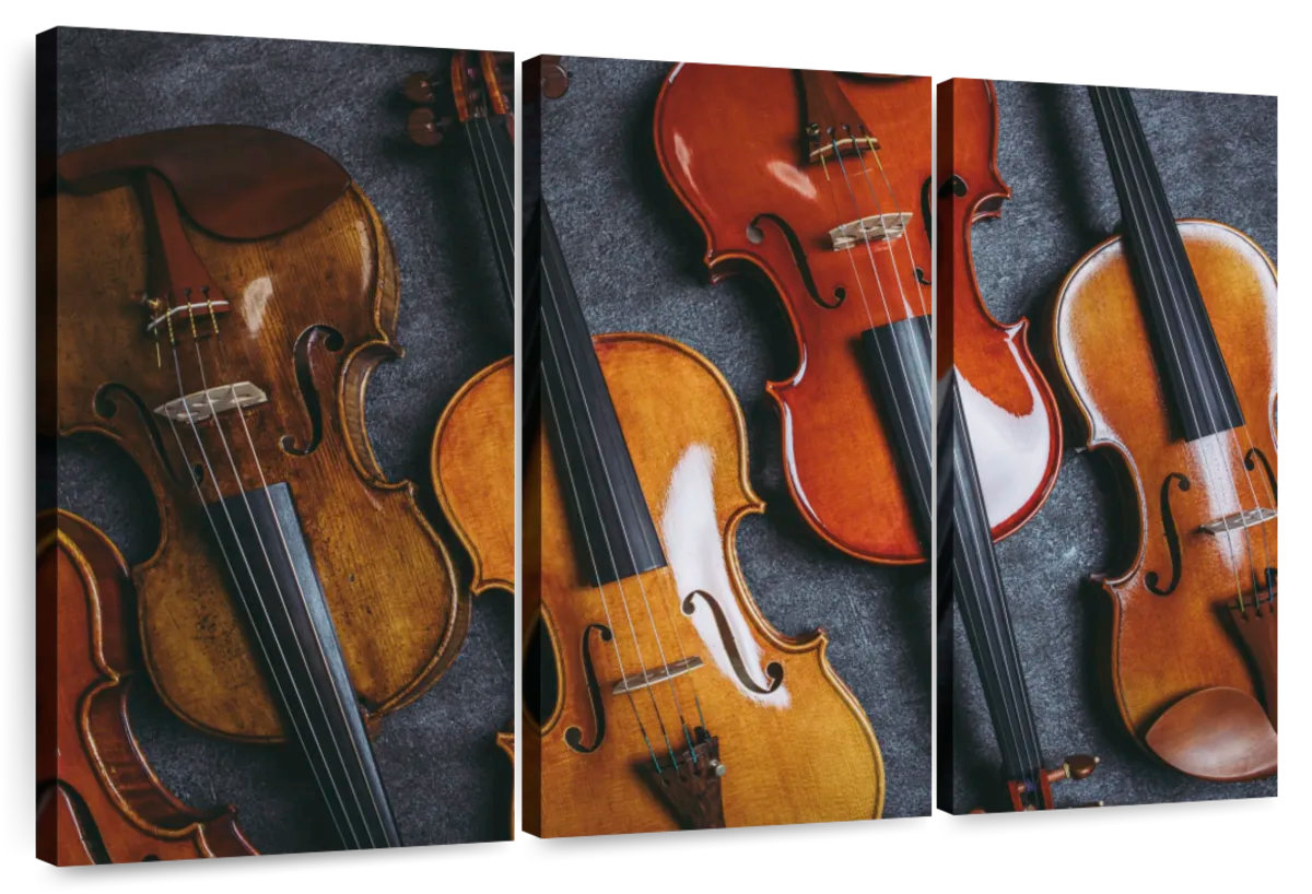 Ebern Designs Collection Of Violins | Wayfair