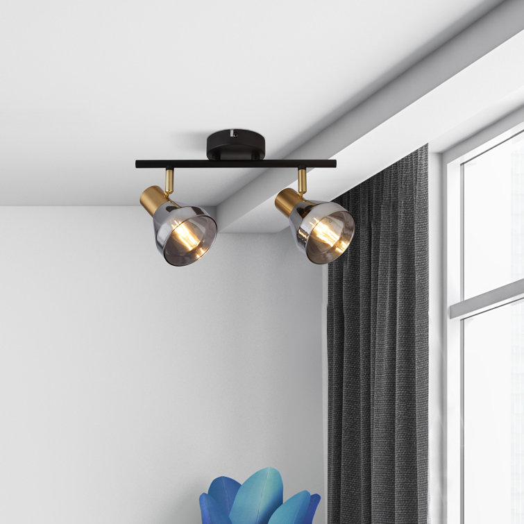 Fairmont Park Marchagee Glass Flush Mount | Wayfair.co.uk