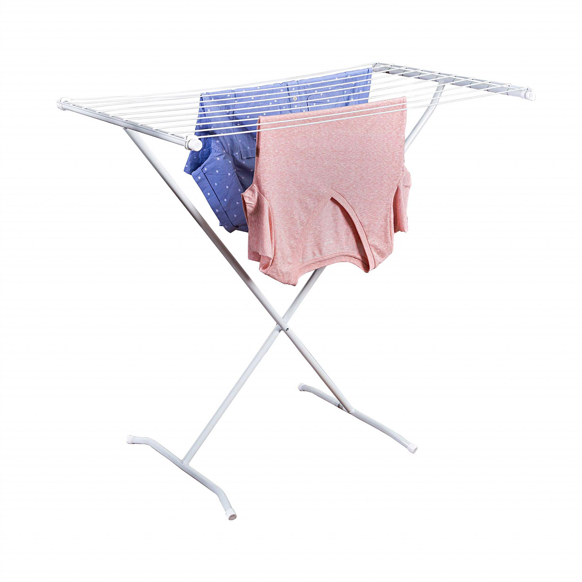 Rebrilliant Folding X-Frame Drying Rack | Wayfair