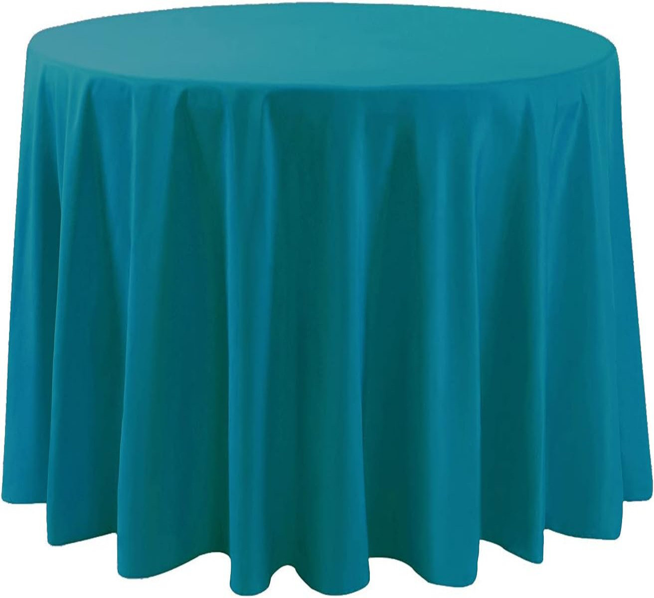 Latitude Run® 120 inch Round Tablecloth Washable Polyester Table Cloth ...