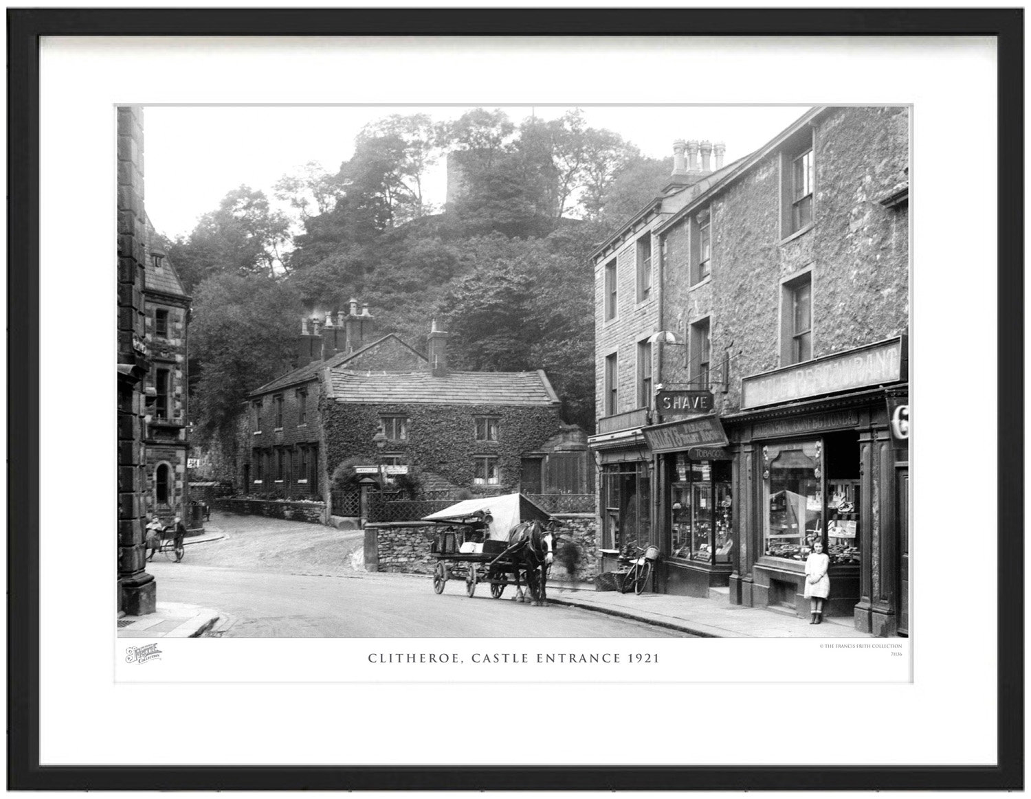 The Francis Frith Collection 'Clitheroe, Castle Entrance 1921 ...