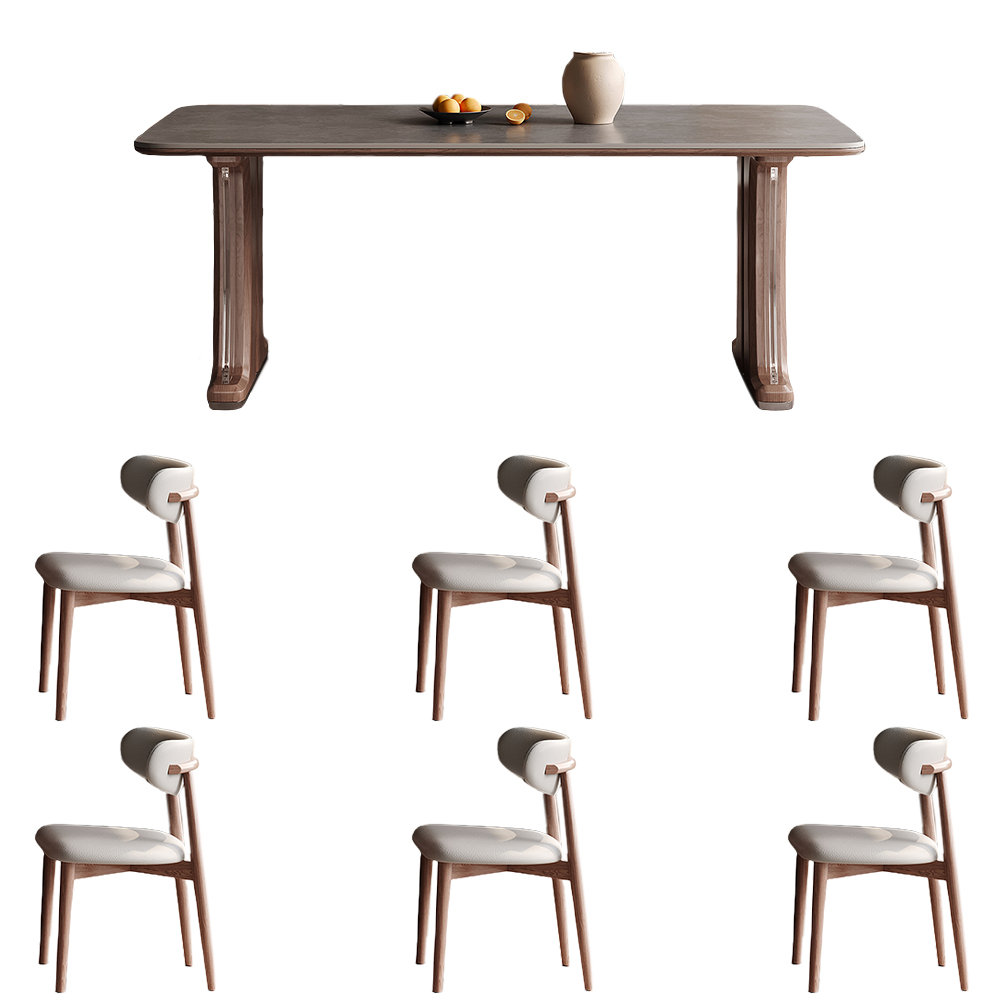 Elamer French modern minimalist dining table set - Wayfair Canada