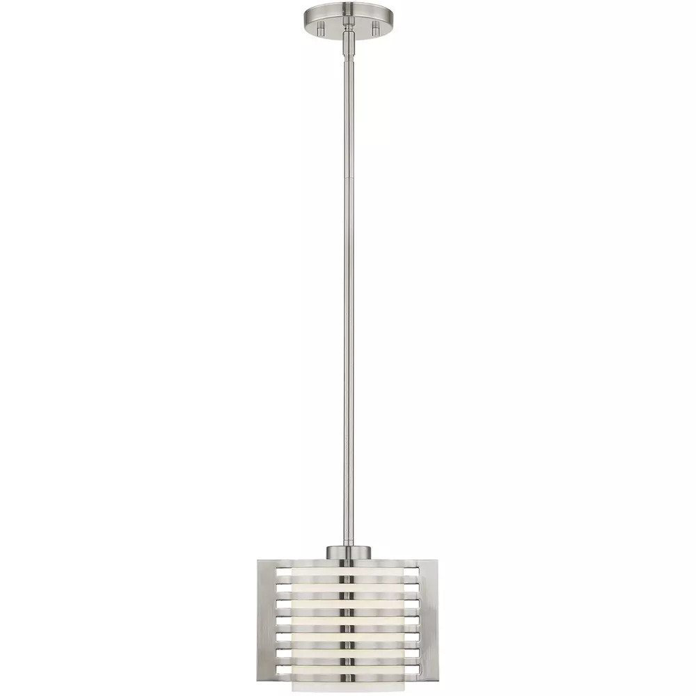 Brayden Studio® Beyard 1 - Light Drum Rectangle Pendant | Wayfair