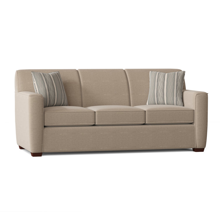 Birch Lane Canapé à accoudoirs carrés avec coussins réversibles 82 po ...