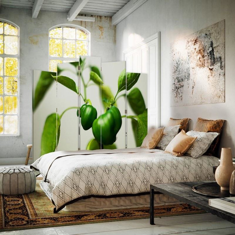 17 Stories Adreon 180cm W x 170cm H 5 - Panel Room Divider | Wayfair.co.uk