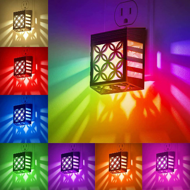 jingjiu2019 Light Sensor Color-Changing LED Night Light | Wayfair