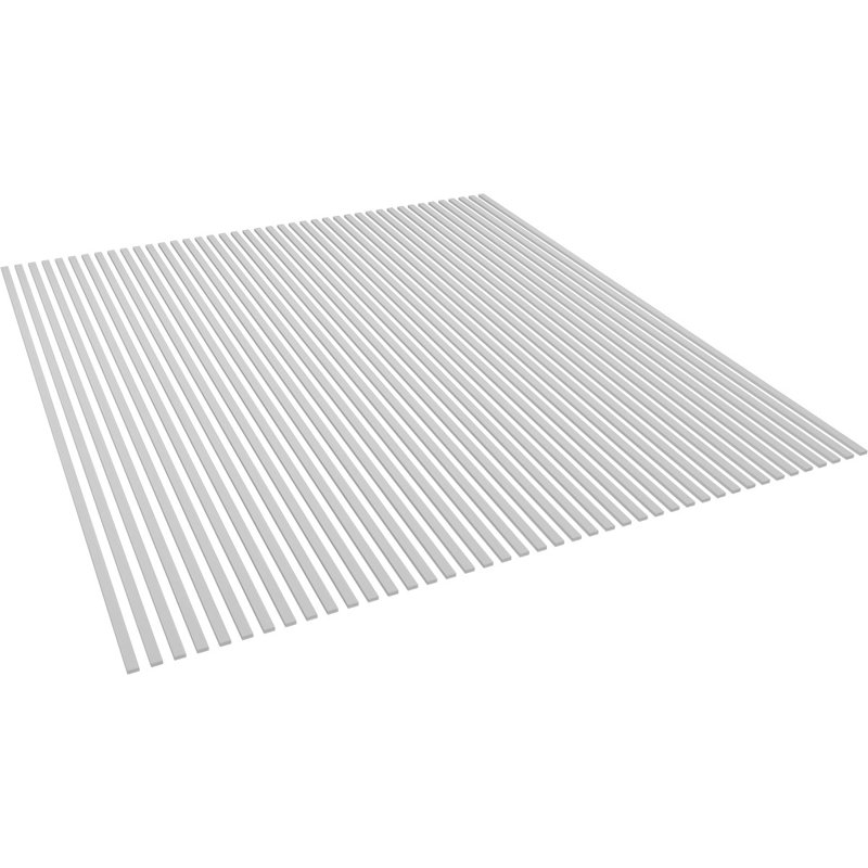 PCI Enterprises Adjustable PVC Slat Wall Panel Kit | Wayfair