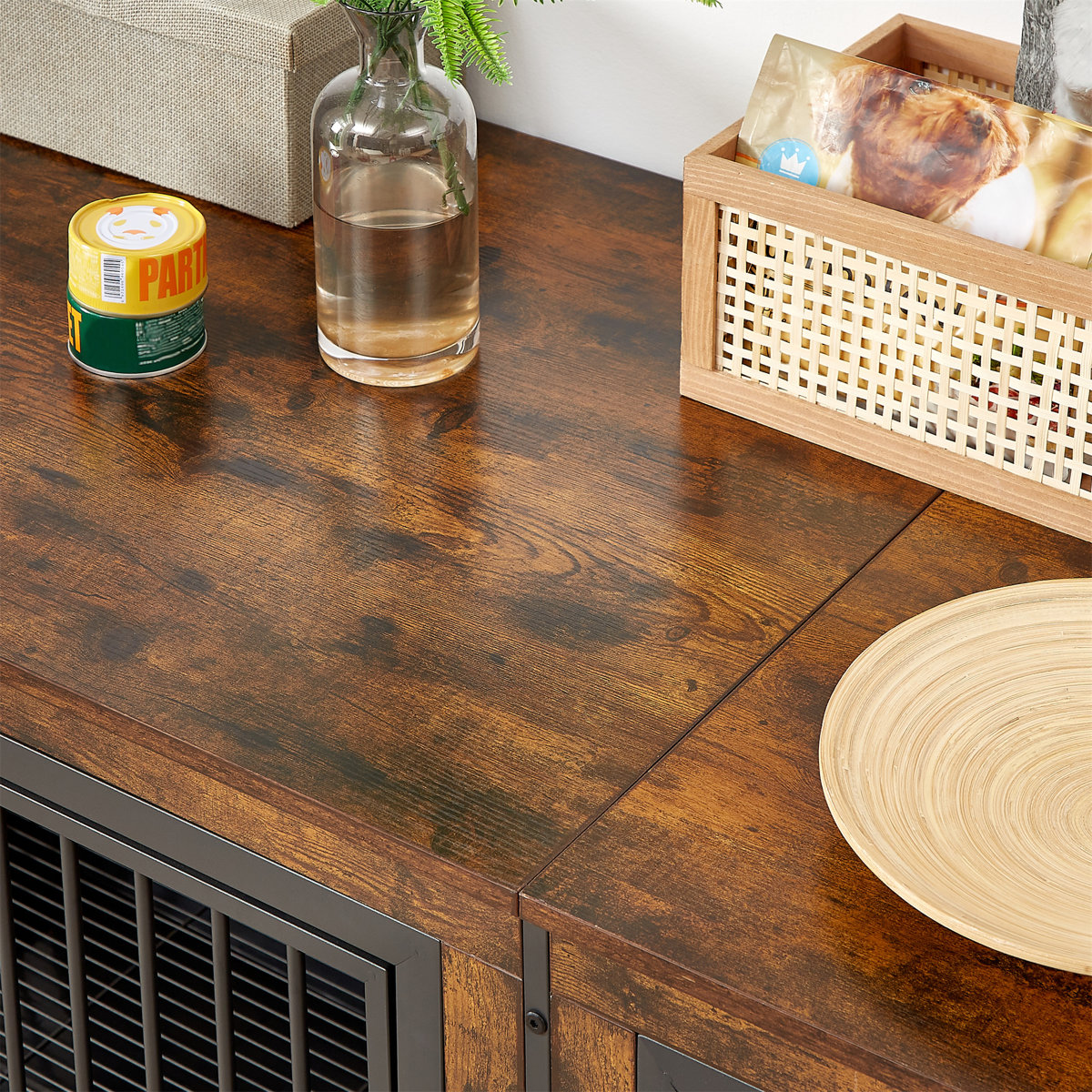 Tucker Murphy Pet™ 75''W Furniture Anti-Bite Dog Cage Crate Dog Kennel ...