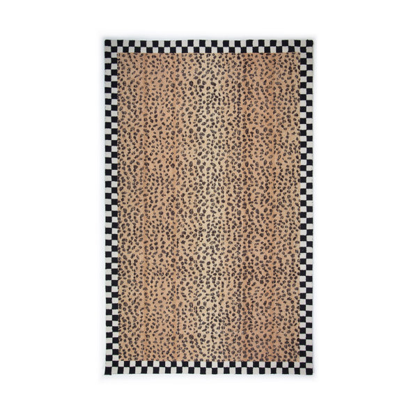 MacKenzie-Childs Cheetah 5' x 8' Rug | Wayfair