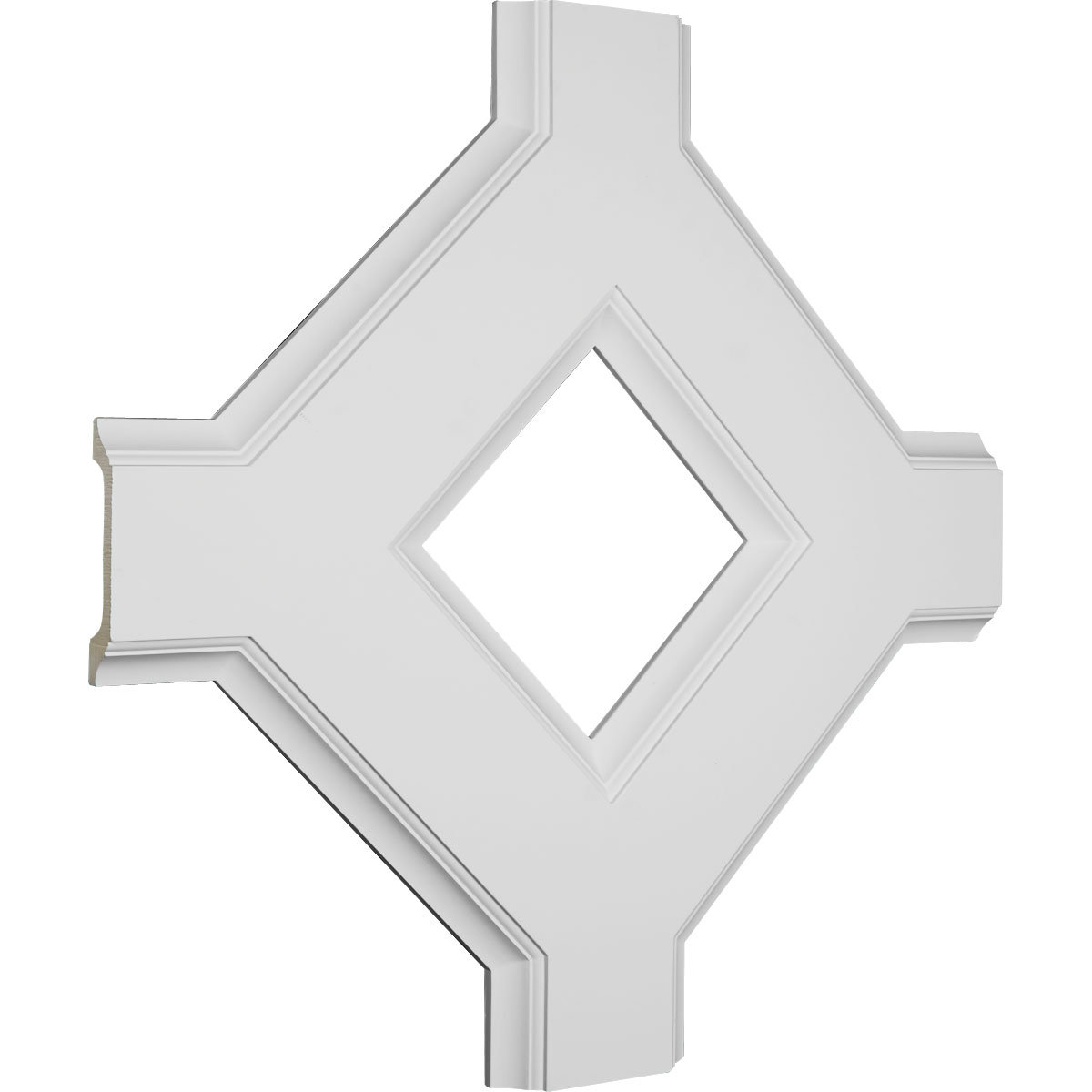 Ekena Millwork Inner Diamond Intersection for 8" Traditional Coffered ...