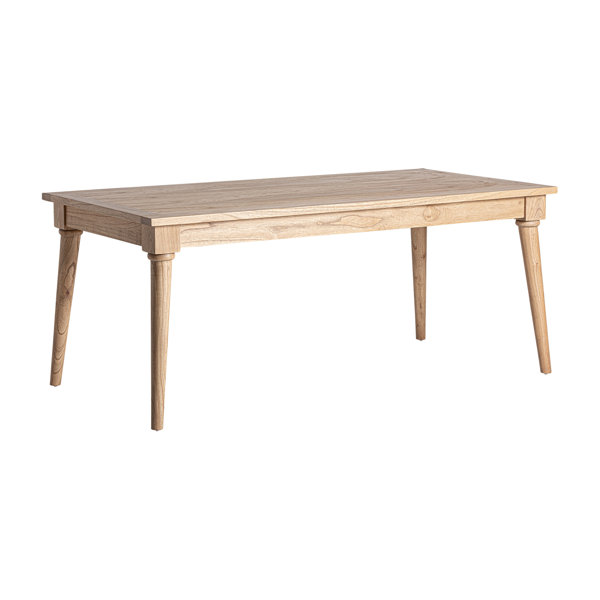 Ophelia & Co. Ellinor Mindi Solid Wood Dining Table | Wayfair.co.uk