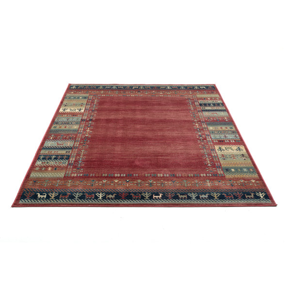 Gino Falcone Geometric Viscose Area Rug | Wayfair.ie
