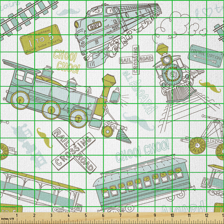 East Urban Home Chrysten Choo Choo Train Boy Number Plate Multi-Purpose ...