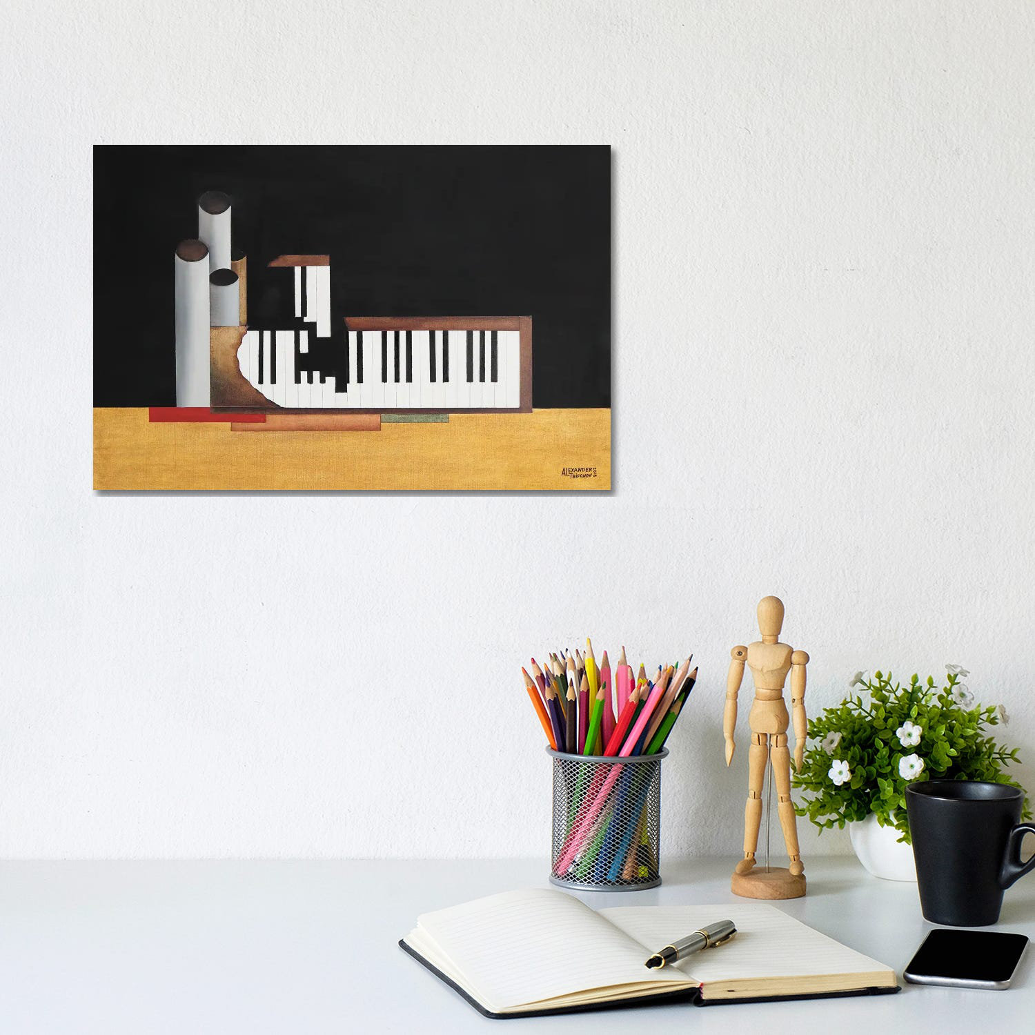 Rosalind Wheeler Forte by Alexander Trifonov - Wrapped Canvas Painting ...