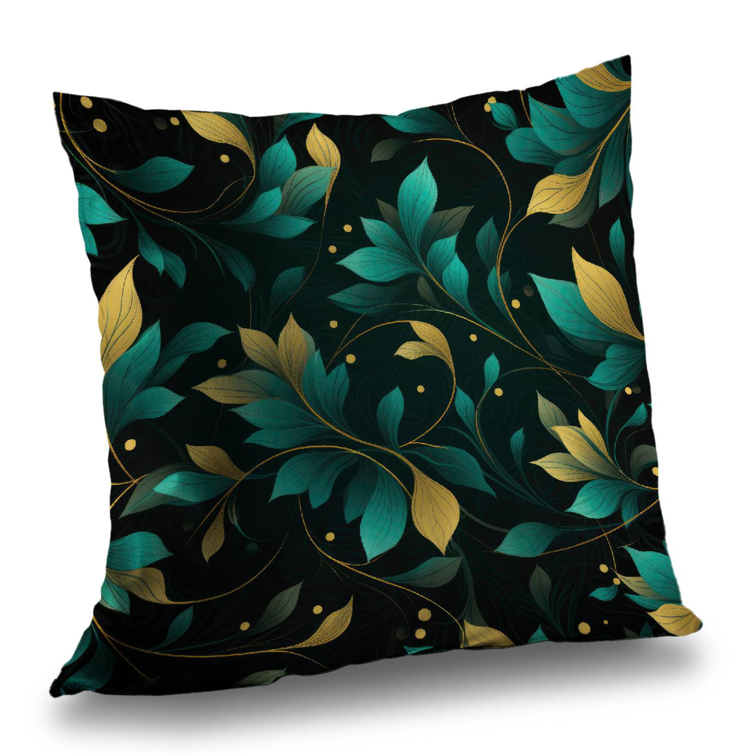 Concius Sales Twirling twigs - 16"x16" Outdoors Throw pillow - Spun ...