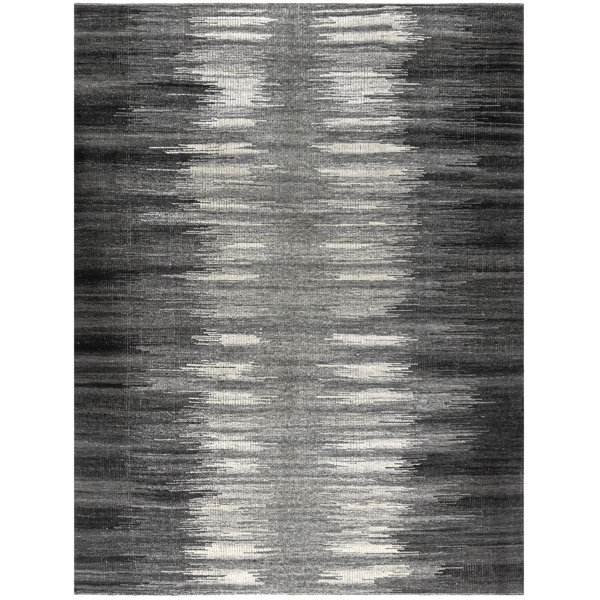 Lavender Oriental Carpets Ikat Design Zoe Rose Hi Lo Collection Black ...