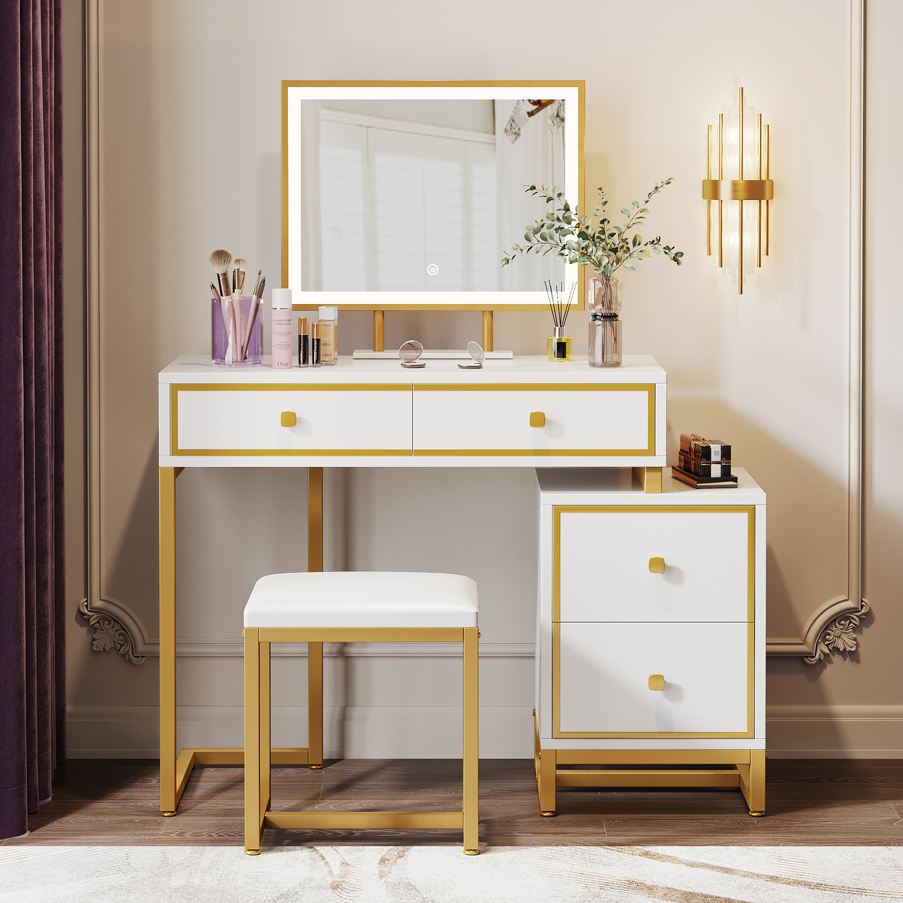 Mercer41 Juaria Vanity | Wayfair