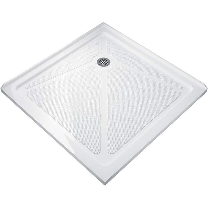 VTI 34" W x 34" D Square Double Threshold Shower Base & Reviews ...