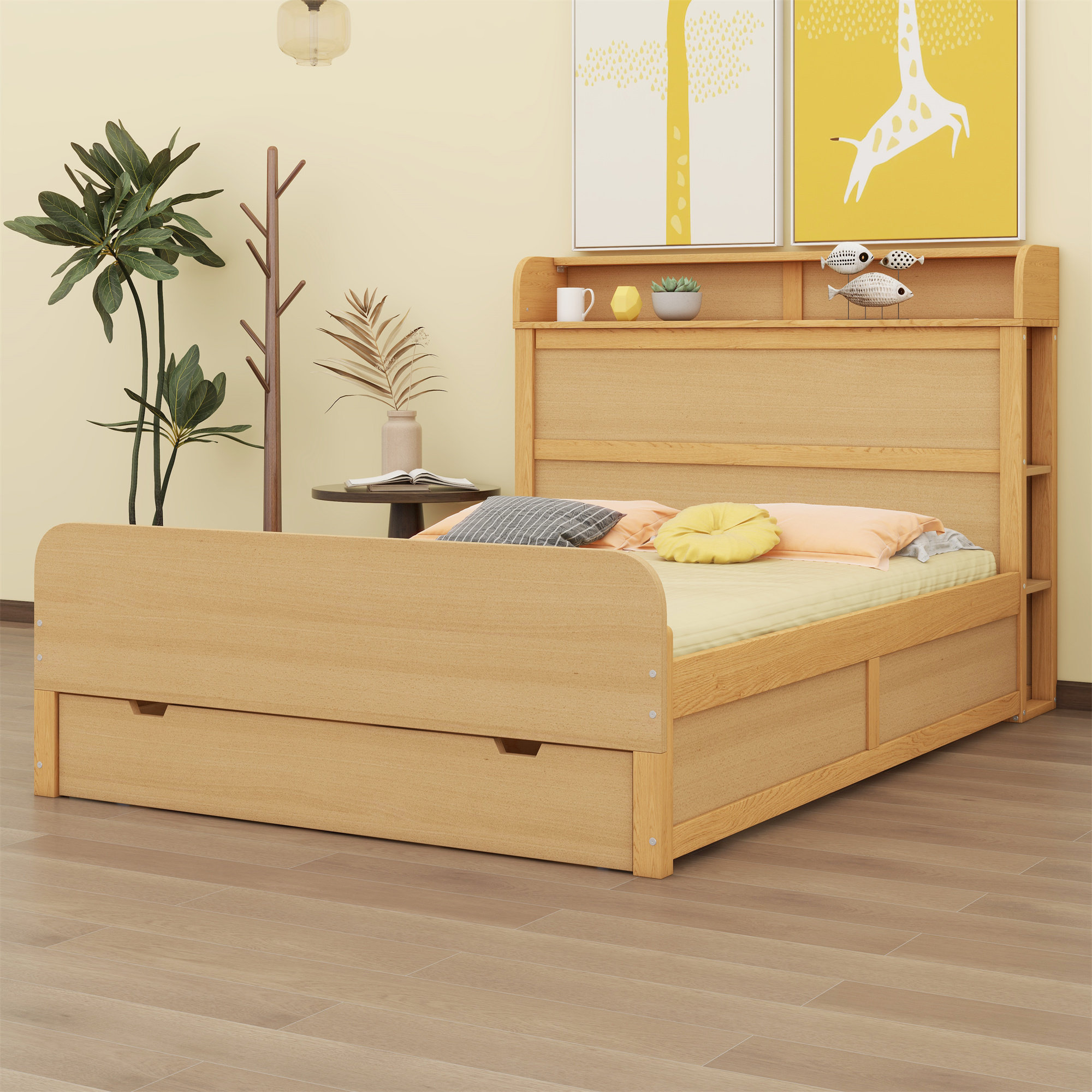 Red Barrel Studio® Commer Panel Storage Bed | Wayfair