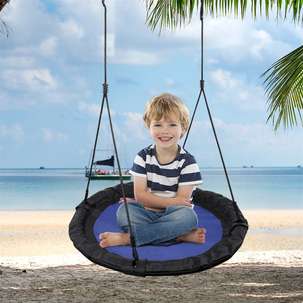 Norbi Round Tree Swing 440 Lb Weight Durable Steel Frame Waterproof ...