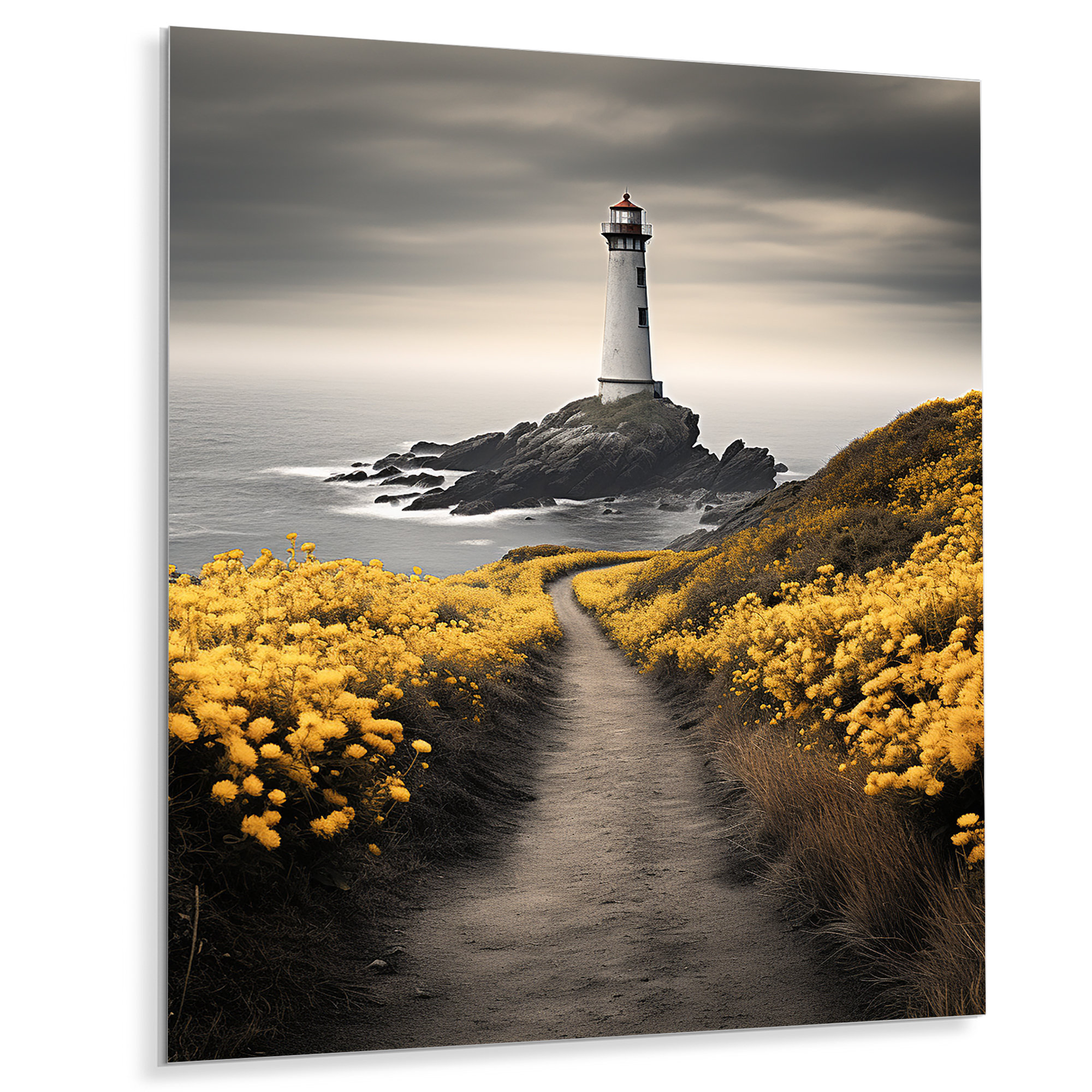 Latitude Run® Coastal Mist - Nautical & Beach Metal Wall Art Living ...