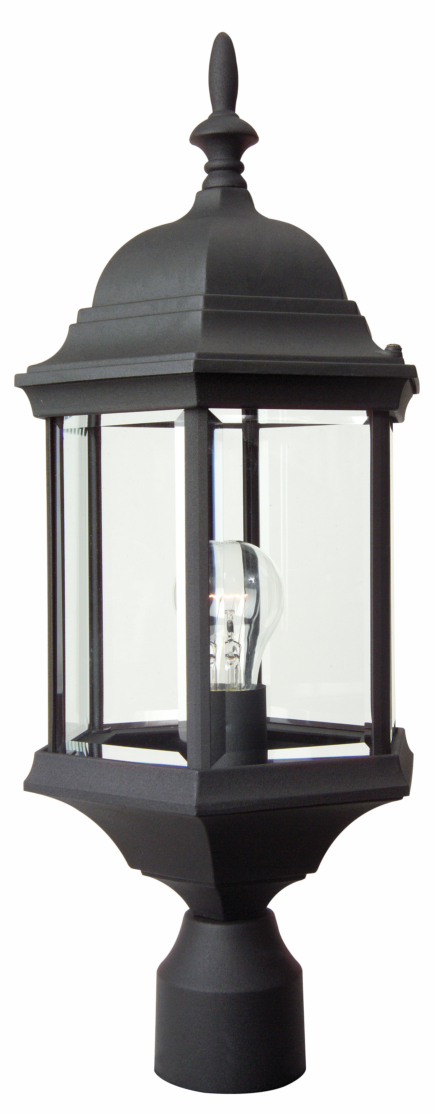 Craftmade Frederica 1-Light Matte Black Lantern Head & Reviews ...